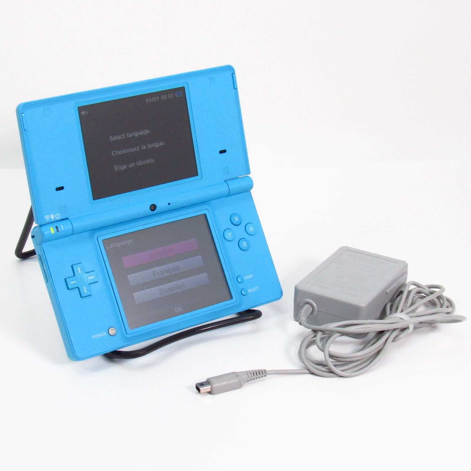 Nintendo DSi TWL-001(USA) Portable Handheld Video Game Console - Blue