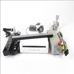 Nintendo Wii RVL-001 512MB White Body Home Video Gaming Console