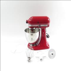 KitchenAid KSM150PSER 5-Quart Tilt-Head Stand Mixer - Red Artisan Series