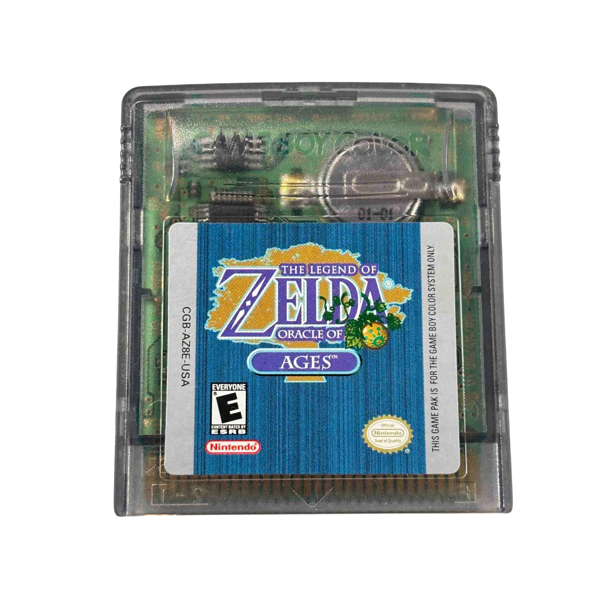 Zelda Oracle of Ages Video Game for the Nintendo GameBoy Color