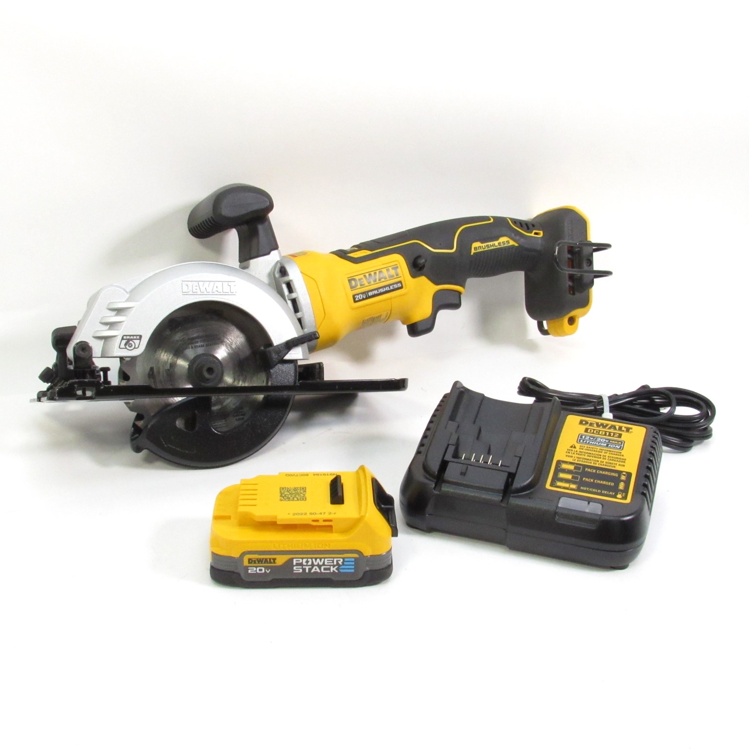 DeWalt DCS571 20V Lithium-ion Brushless Cordless 4-1/2'' Circular Saw Kit