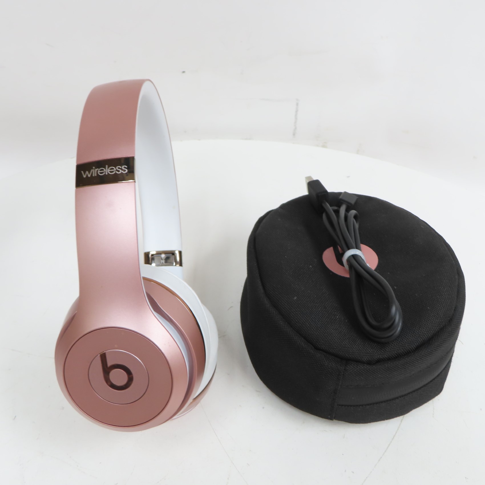 Apple MX442LL/A Beats Solo 3 Wireless Bluetooth Headphones - Rose Gold ...