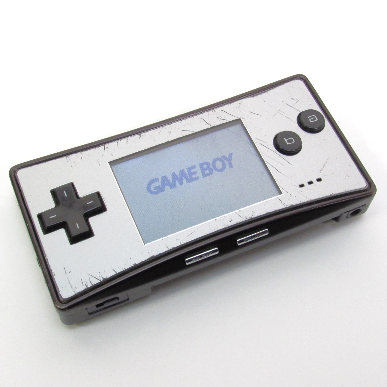 Nintendo Game Boy Micro OXY-001 Portable Video Game Console -AS-IS ...