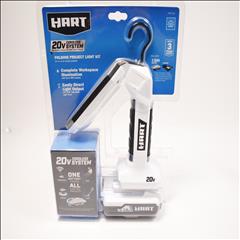 Hart HPHL66 20V Cordless LED Worklight Kit 2500 Lumens
