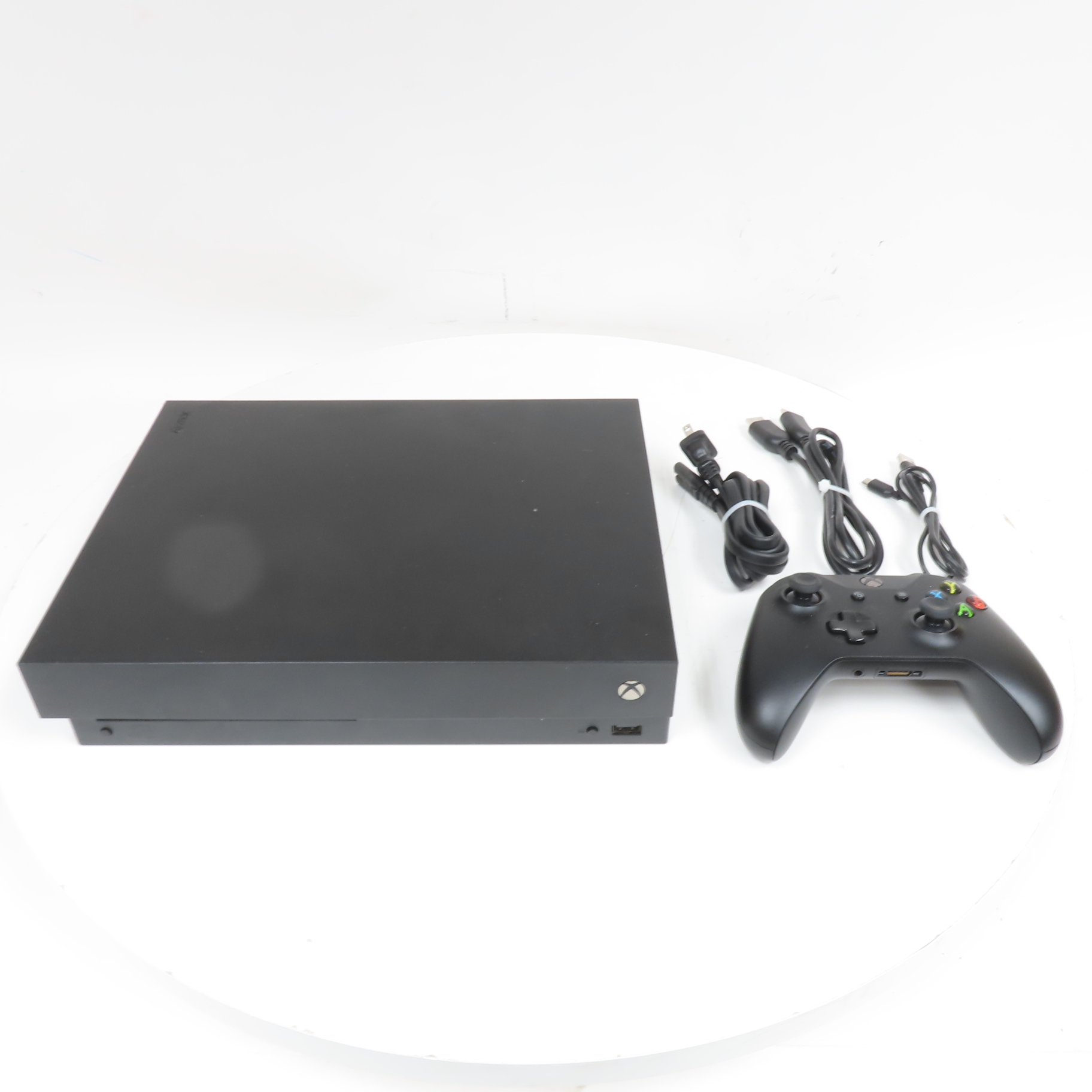 Microsoft 1787 Xbox One X 1TB Video Game Console - Black 3344