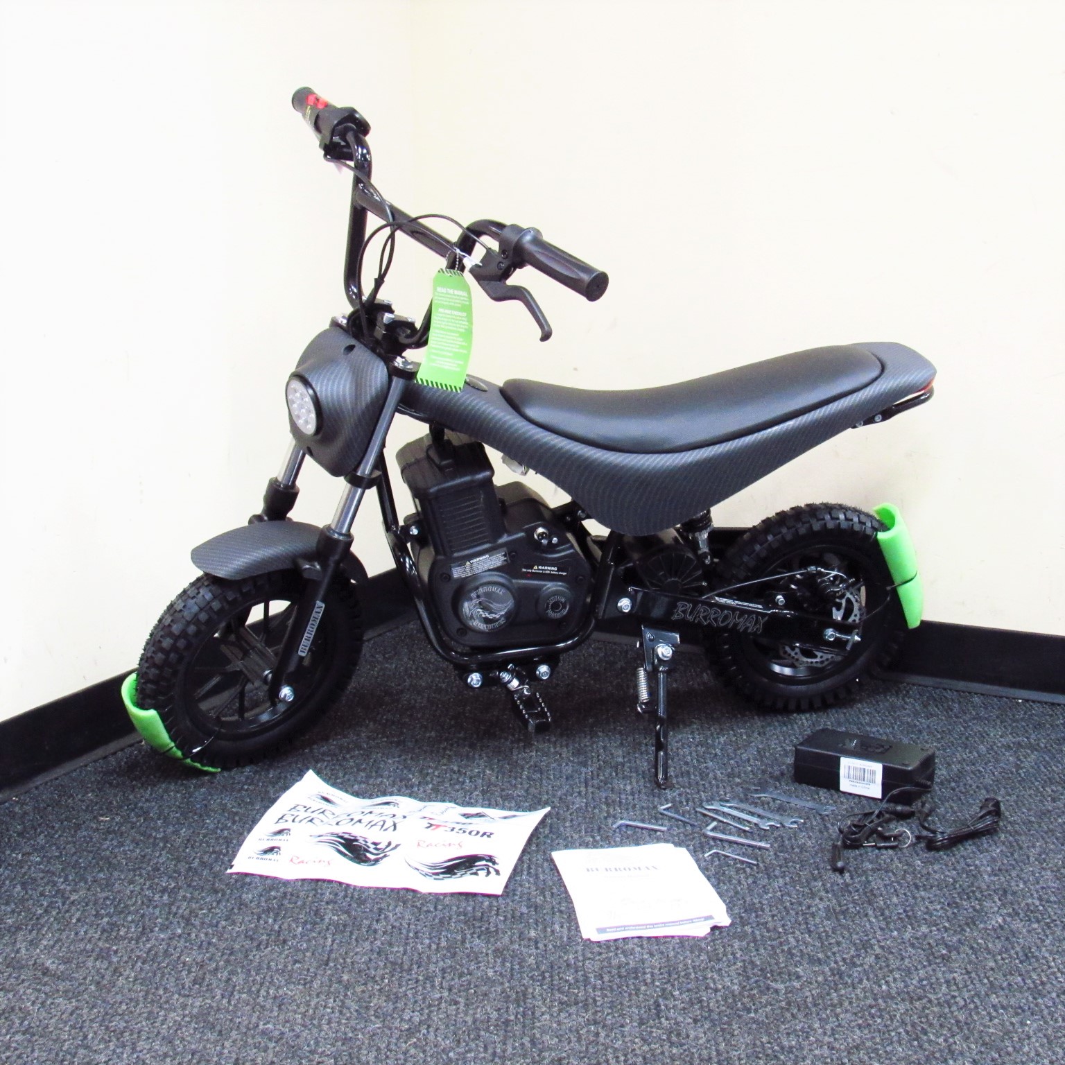 Burromax TT350R Electric Mini Bike - Local Pick-Up Only