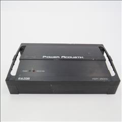 Power Acoustic Razor RZR1-2500D 2500-Watt Class D Monoblock Car Amplifier