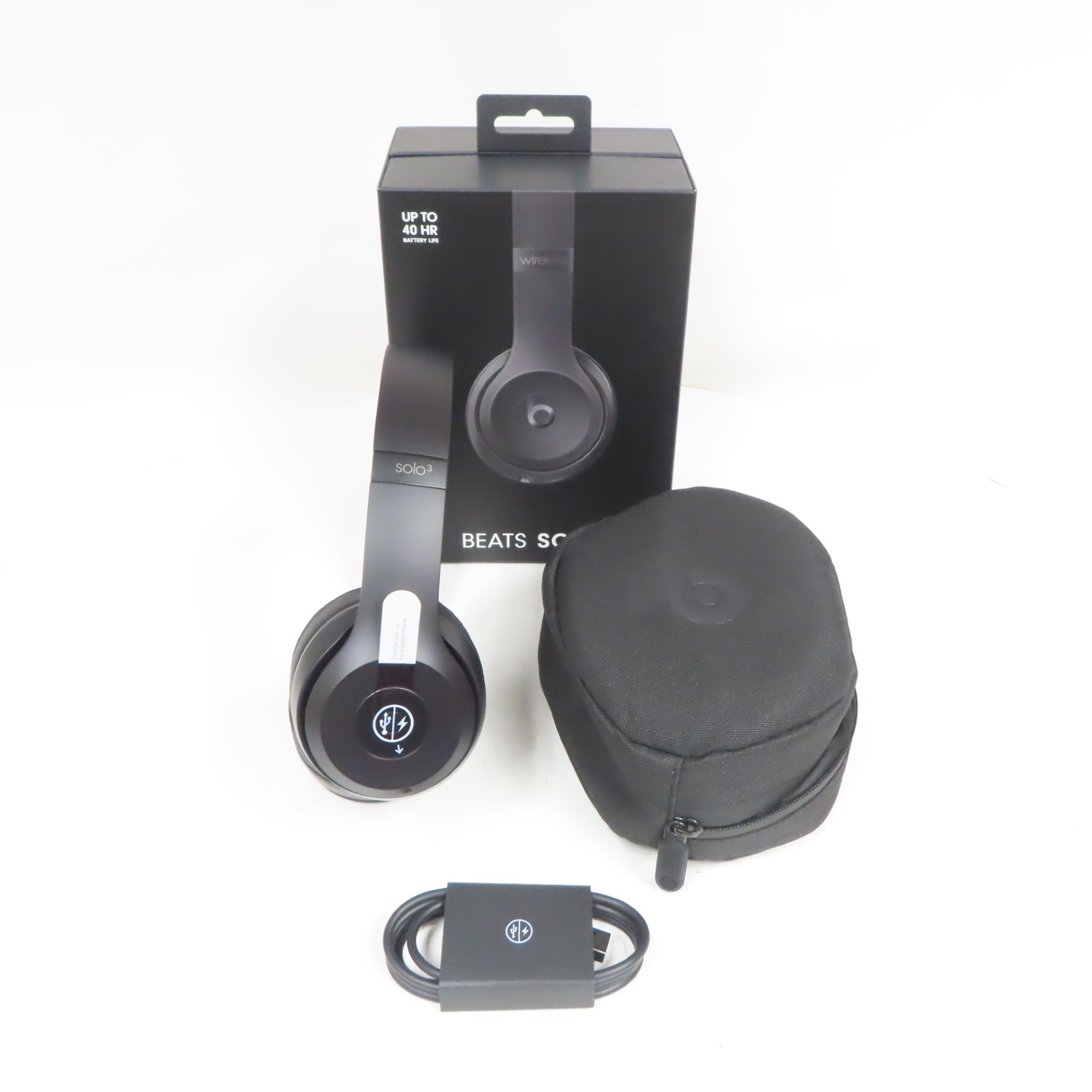 Apple MX432LL/A Beats Solo 3 Wireless On-Ear Headphones - Matte Black ...