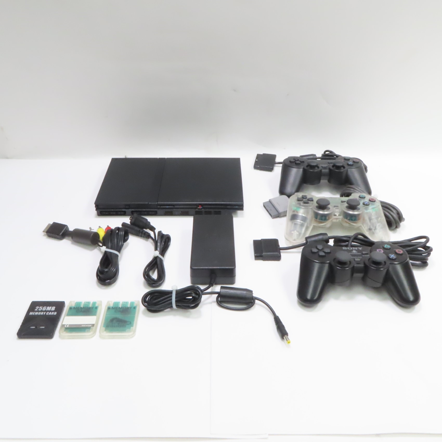 Sony SCPH-70012 PlayStation 2 Slim Video Game Console - Black (0242)