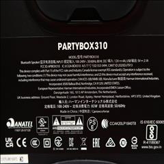 JBL PartyBox 310 Portable Party Speaker JBL PartyBox 310 Portable Party Speaker