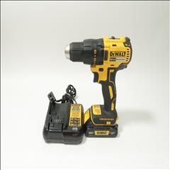 DEWALT DCD777 20-Volt Max Lithium-Ion 1/2" Brushless Cordless Drill ...