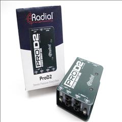Radial Pro D2 Stereo Passive Direct Box 2 Channel Full-Range