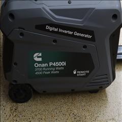Cummins Onan P4500I Inverter Portable Generator Remote Start In Store ...