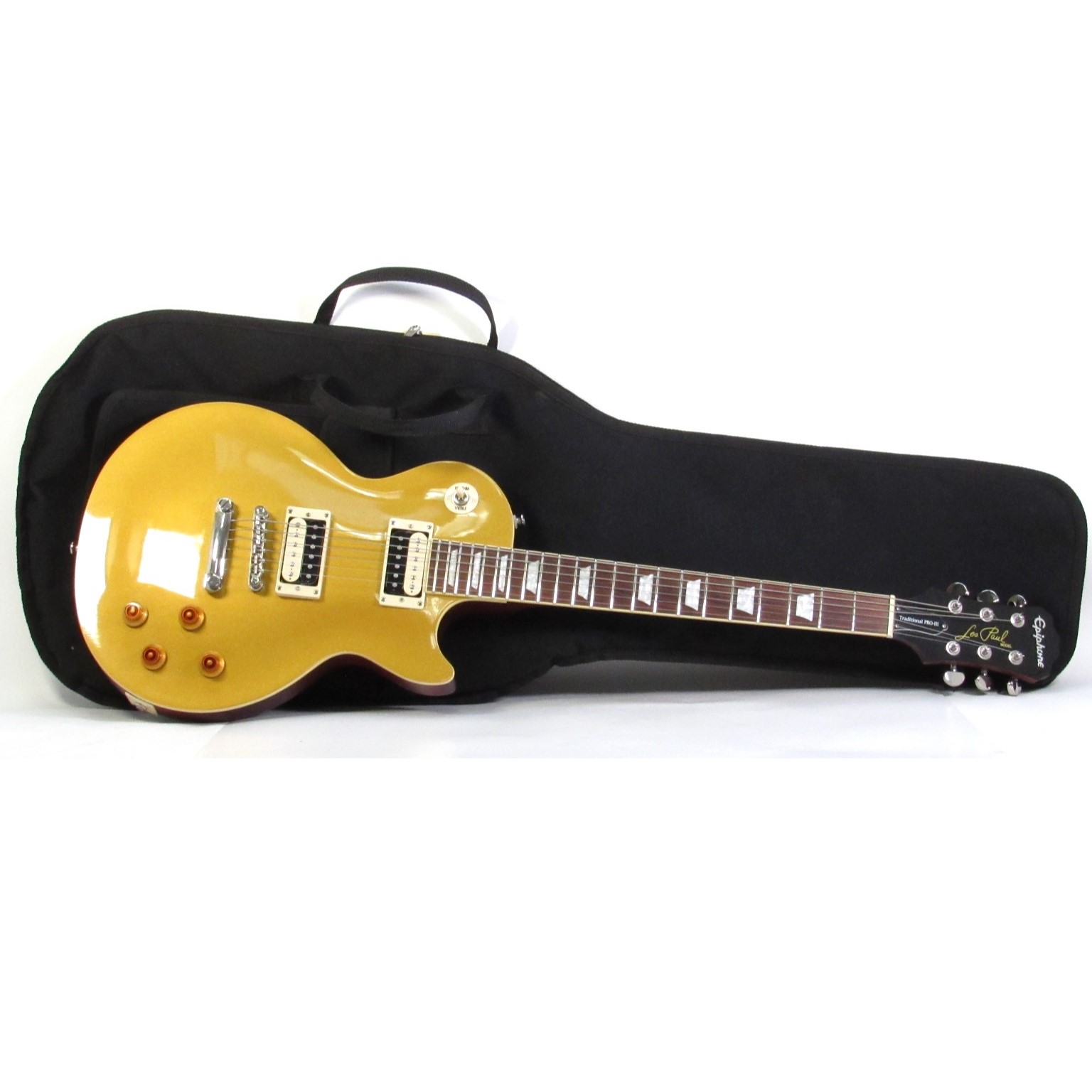 Epiphone Les Paul Model Traditional PRO-III 6-String RH Electric Guitar ...