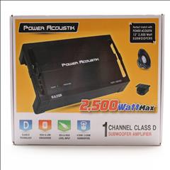 Power Acoustik Razor RZR1-2500D 2500 Watt Class D Monoblock Subwoofer ...