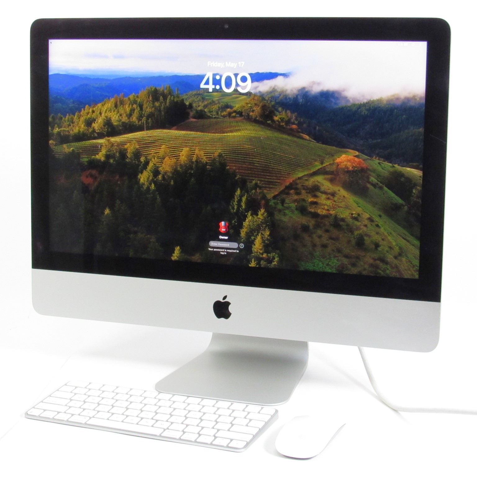 Apple iMac 2020 MHK23LL/A Core i3-8100 3.6GHz 8GB RAM 256GB SSD 21.5 ...
