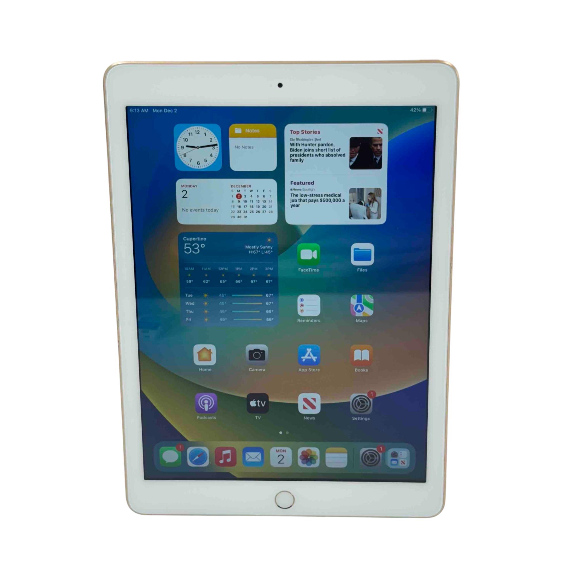 Apple iPad 5th Gen MPGW2LL/A 128GB Wi-Fi-Only 9.7-Inch Touchscreen Tablet