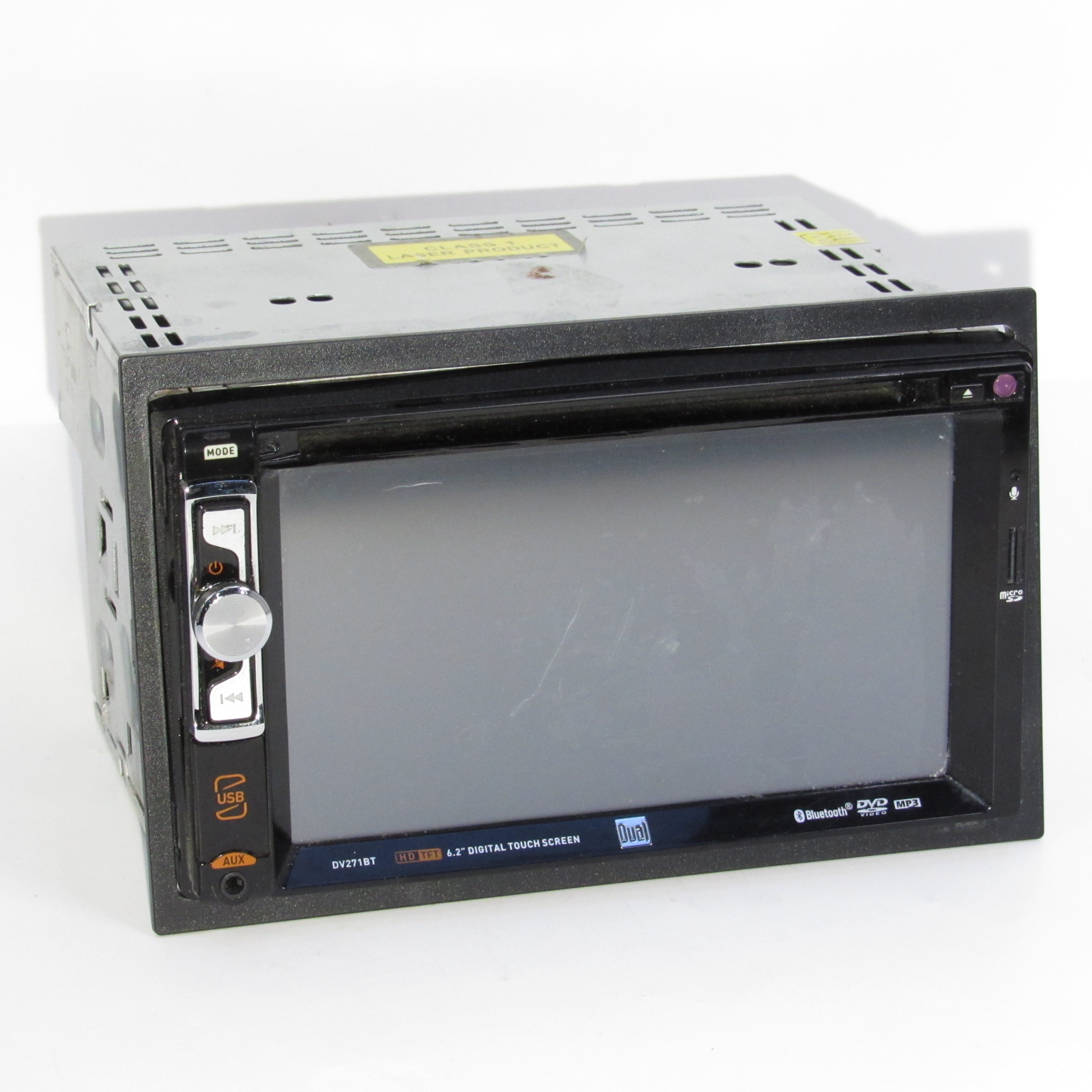 Dual DV271BT 6.2'' Double-DIN AV DVD Digital Multimedia Receiver