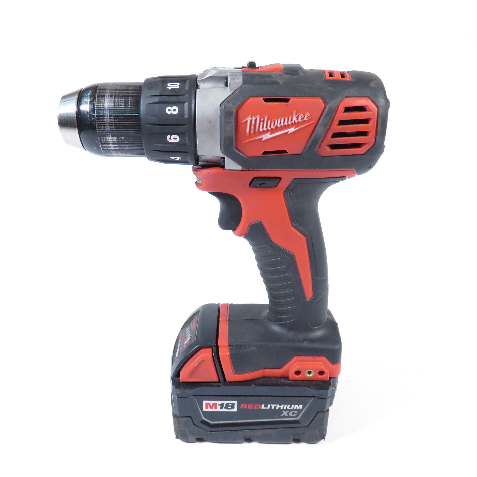 Milwaukee 2606-20 M18 18-Volt Lithium-Ion Cordless 1/2 in. Drill/Driver