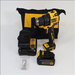 DeWalt Drill Driver Kit DCD708C2 ATOMIC 20V MAX Cordless Brushless ...