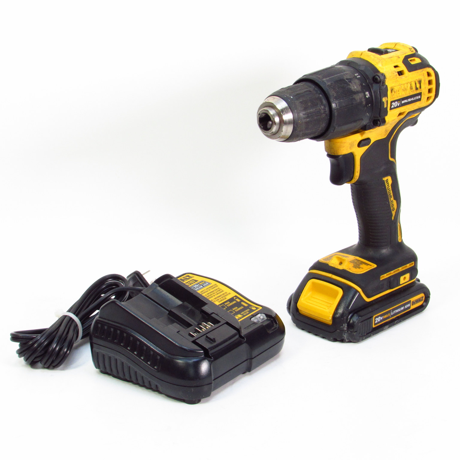 DEWALT DCD709 20-Volt MAX Li-Ion Cordless Brushless Compact 1/2" Hammer ...