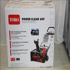 Toro 39901 21" 53 cm Power Clear e21 60V Snow Blower Local Pick Up Only