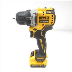 DeWALT DCD701 12V MAX Xtreme Sub-Compact Series 3/8-in Brushless Drill ...