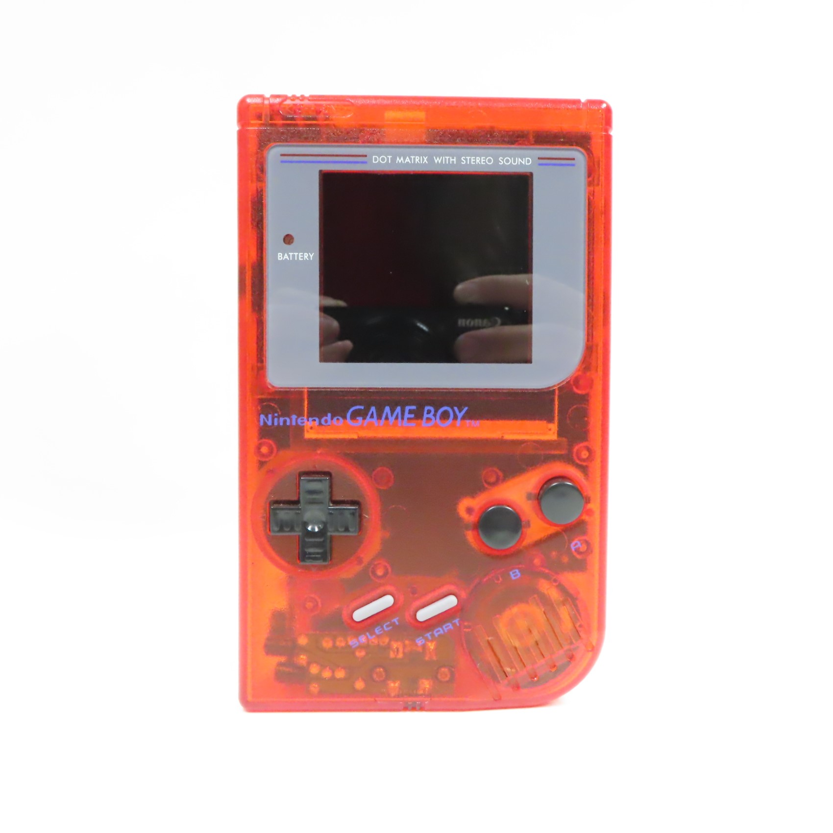 Nintendo DMG-01 Game Boy Portable Game Console - Translucent Red