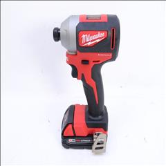 Milwaukee 2850-20 M18 18V Brushless Cordless 1/4" Impact Driver ...