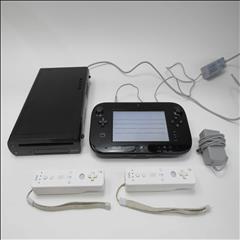 Nintendo Wii U Deluxe Edition 32GB Video Gaming Home Console WUP-101-(02)