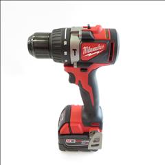 Milwaukee 2902-20 M18 18V Brushless Cordless 1/2" Compact Hammer Drill ...
