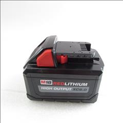 Milwaukee 48-11-1865 M18 18-Volt Lithium-Ion High Output 6.0Ah Battery Pack
