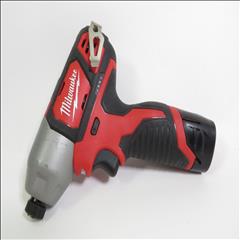Milwaukee 2462-20 M12 12-Volt Lithium-Ion Cordless 1/4 in. Hex Impact ...