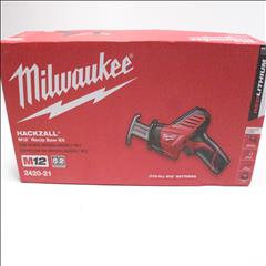 Milwaukee 2420-21 Cordless Hackzall Reciprocating Saw Kit 12V