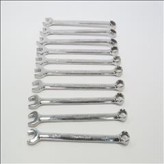 Snap-on Tools SOEXM710 10-Pc 12-Point Metric Flank Drive Plus Combination Wrench