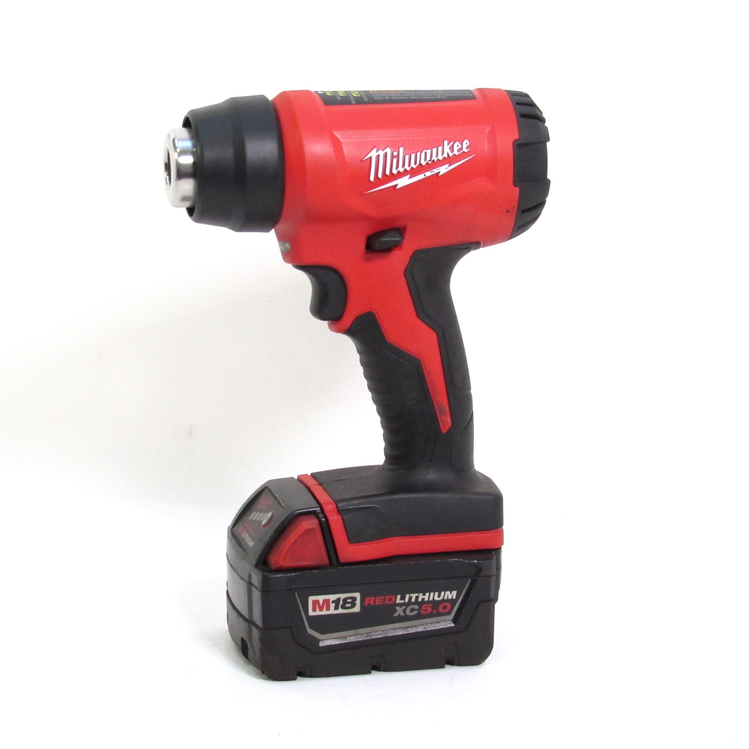 Milwaukee 2688-20 M18 18V Lithium-ion Compact Heat Gun & 5Ah Battery Pack