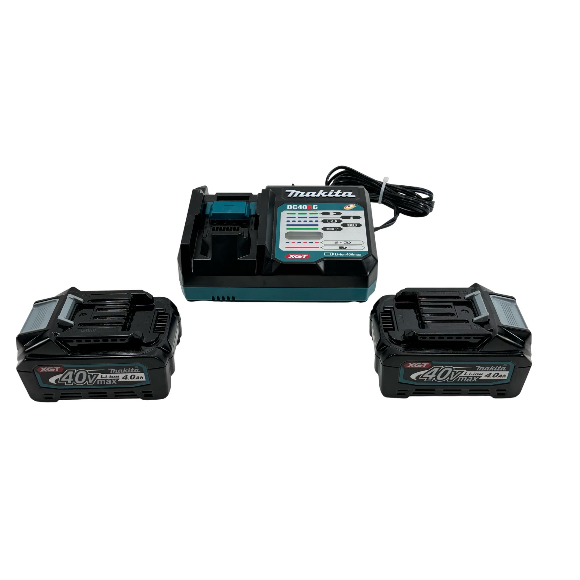 Makita DC40RC XGT Lithium-Ion 40V MAX Charger & Battery Kit