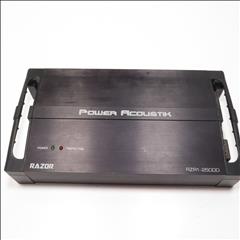 Power Acoustik RZR1-2500D RAZOR Series Subwoofer 2500W 1-Channel ...