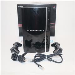Sony CECHH01 Black PlayStation 3 40GB Bluetooth Home Video Gaming ...
