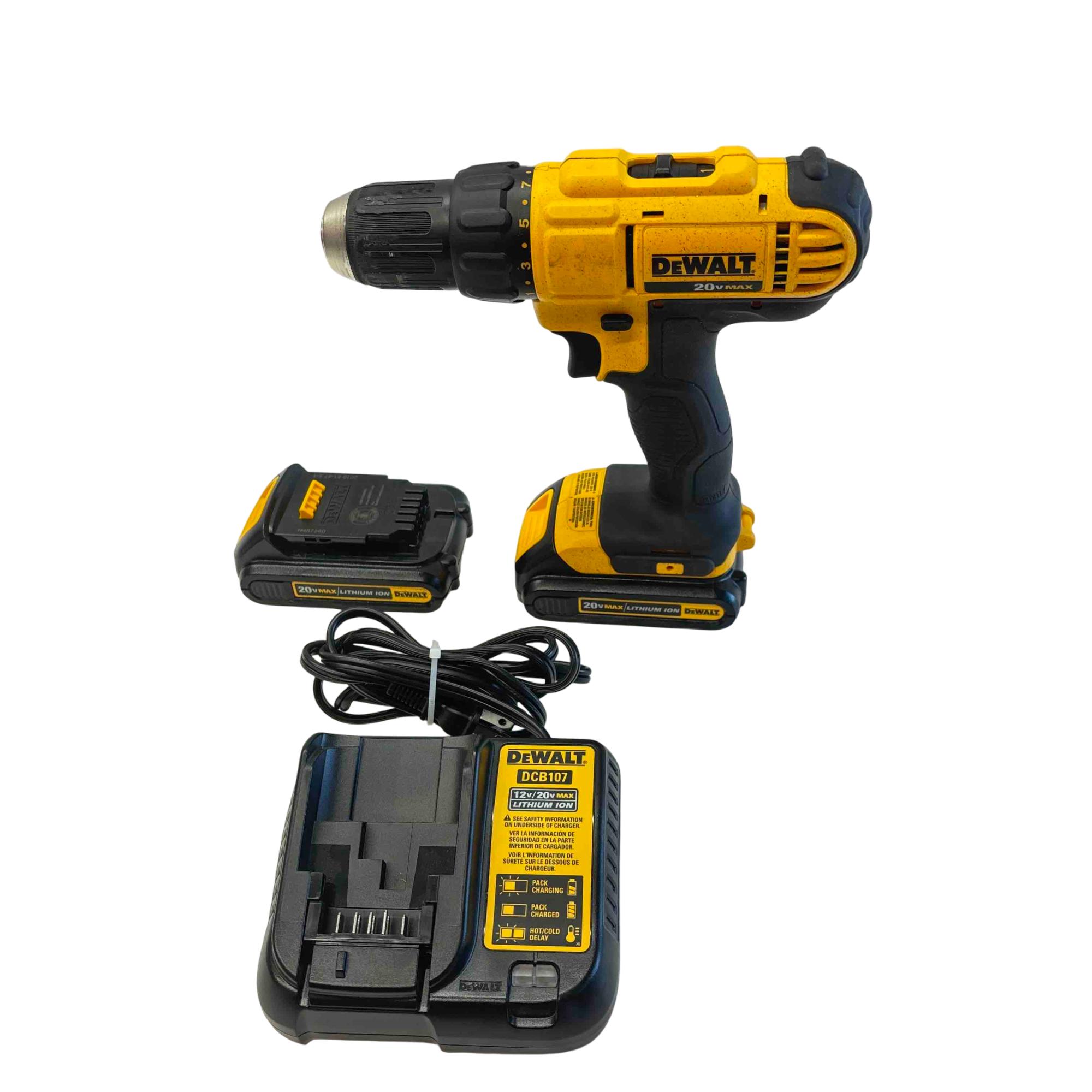 DeWalt DCD771 20V MAX Lithium Ion Cordless 1/2" Drill Driver