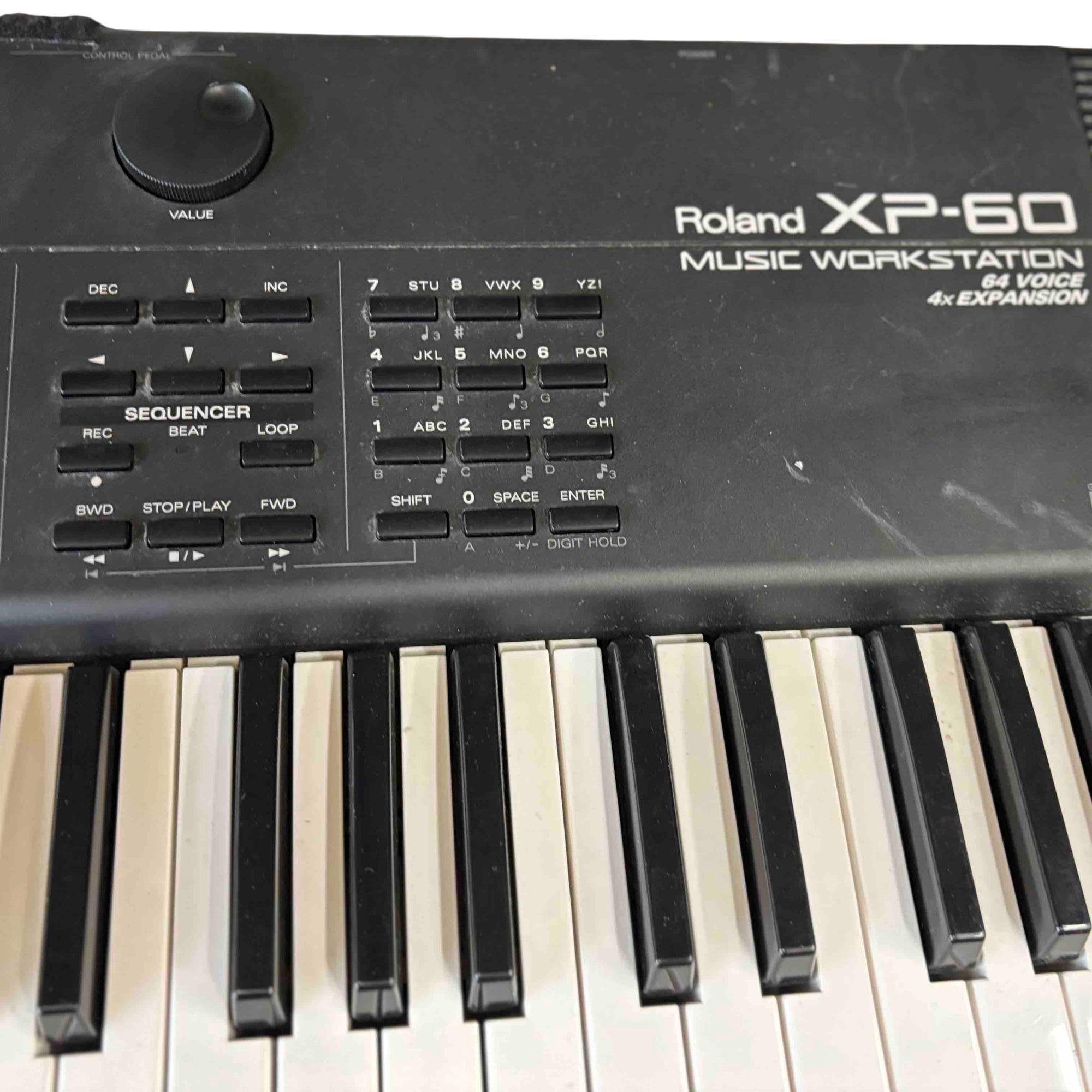 Roland XP-60 61-Weighted Key Music Workstation Black Local Pickup Only