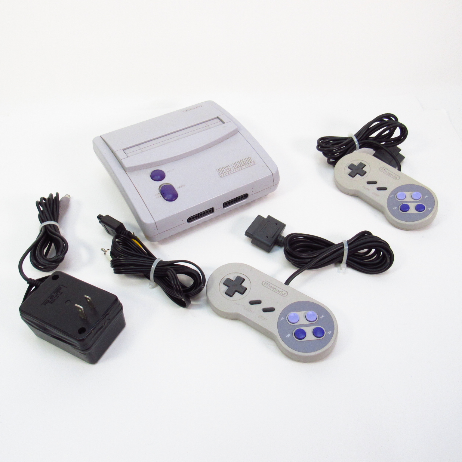 Super Nintendo (SNES / SNS-101) Game Console - 9140 - See Description ...