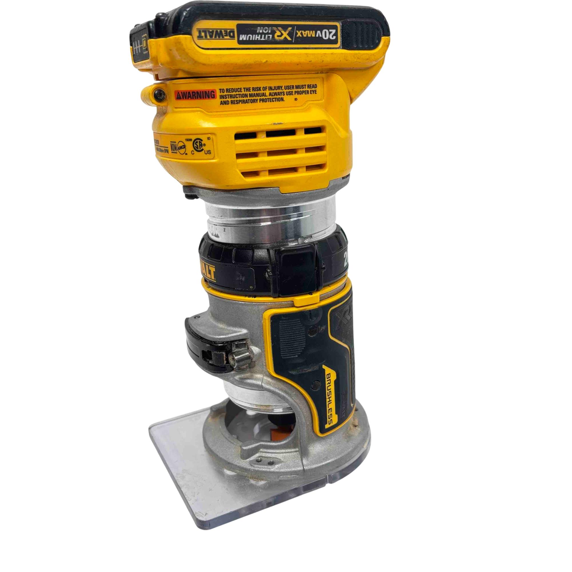 DeWalt DCW600B 20V Cordless Router Tool/Battery Only