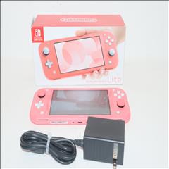 Nintendo HDH-001 Pink 5.5" 32GB Switch Lite Handheld Video Gaming ...