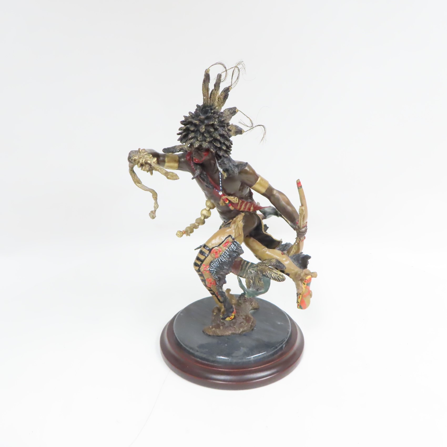 The Franklin Mint presents Spirit of The Raven Bronze Statue