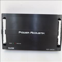 Power Acoustic RZR1-2500D RAZOR Series 2,500 Watts Subwoofer 1-Channel ...