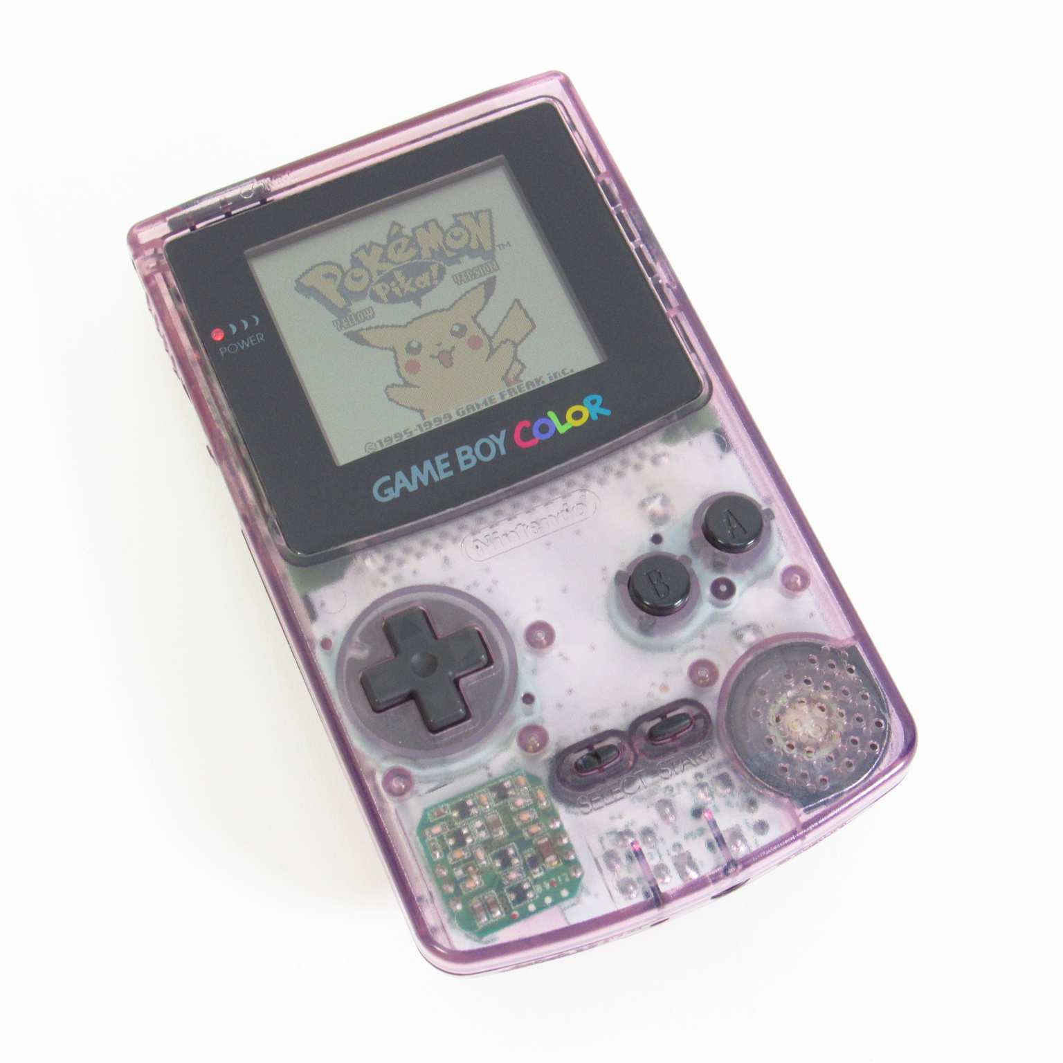 Nintendo Game Boy Color CGB-001 Portable Video Game Console - Atomic Purple