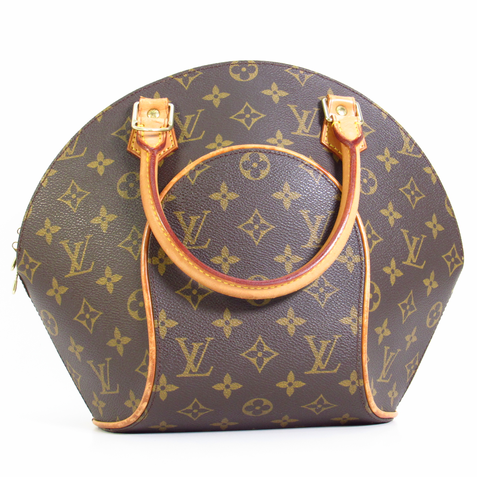 Louis Vuitton Ellipse Monogram Canvas Leather Handbag - Entrupy Authentic
