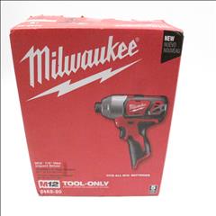 Milwaukee 2462-20 12V 1/4" Hex Cordless Impact Driver Tool Only