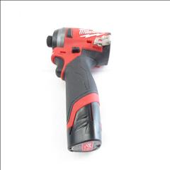 Milwaukee 2553-20 12V Lithium-Ion Brushless 1/4" Hex Impact Driver ...